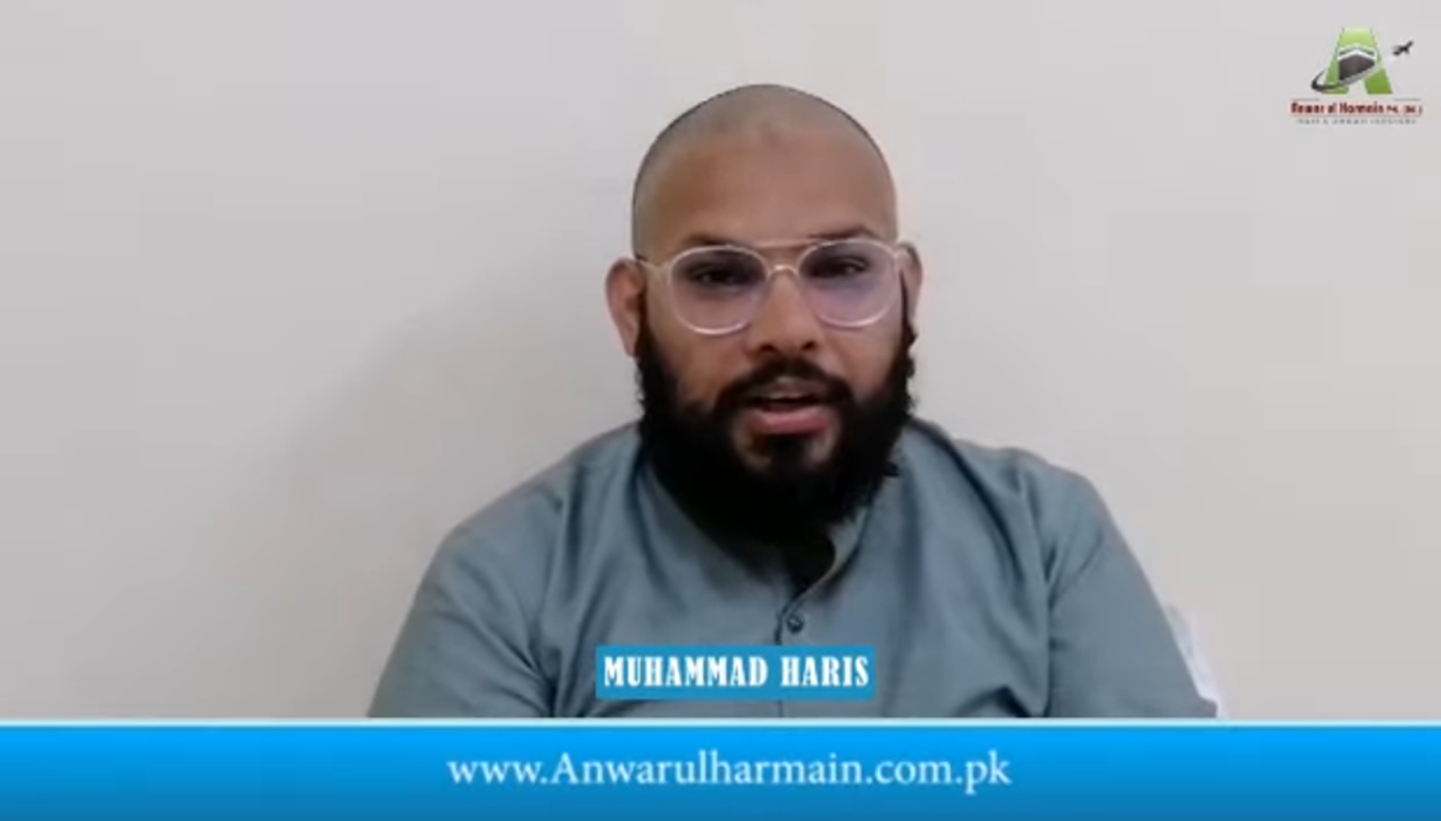 Testimonial from Muhammad Haris, Qatar - Hajj 2023 - Anwar ul Harmain ...